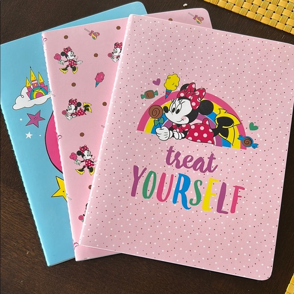 Disney | Other | Disney Minnie Mouse Notebooks Set | Poshmark
